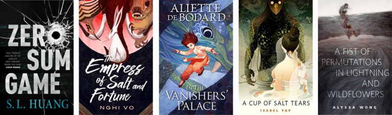 Diverse books: Asian SFF authors